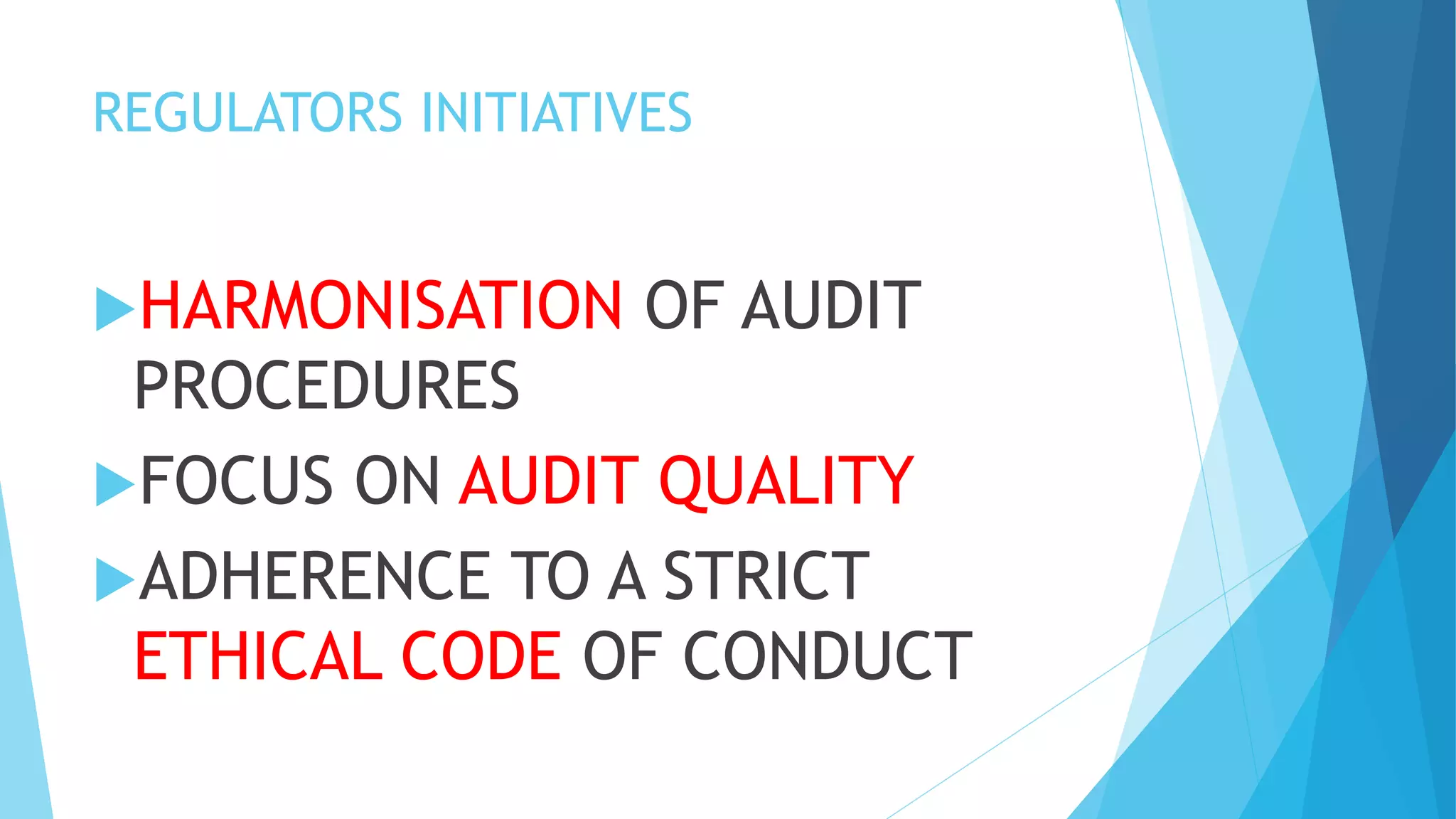 Chapter 2 -Rules and regulation- Audit & Assurance (F8) | PPTX ...