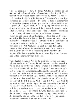 2Running head THE JONES ACTThe Jones Act 2.docx