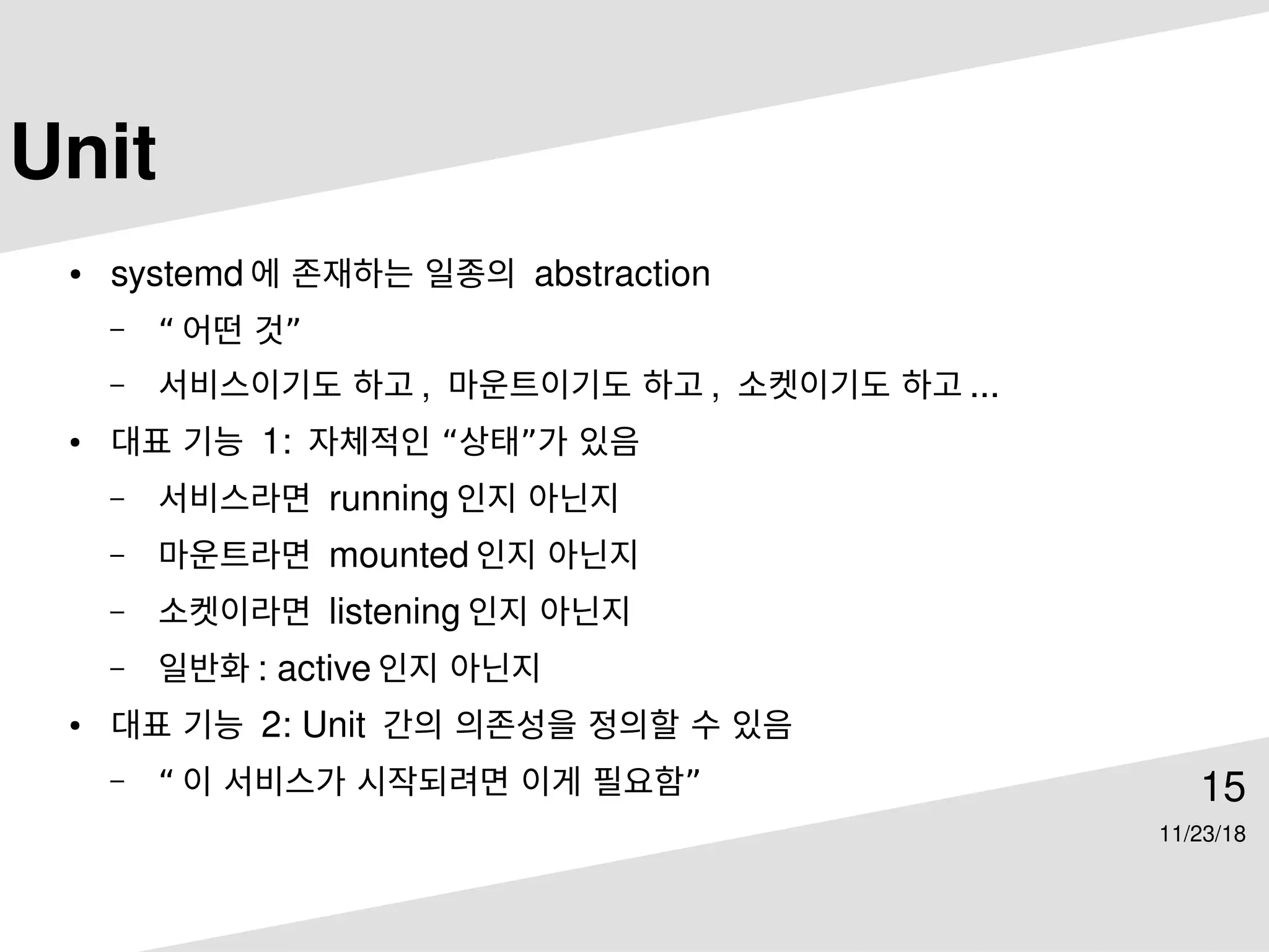 Systemd explained | PPT