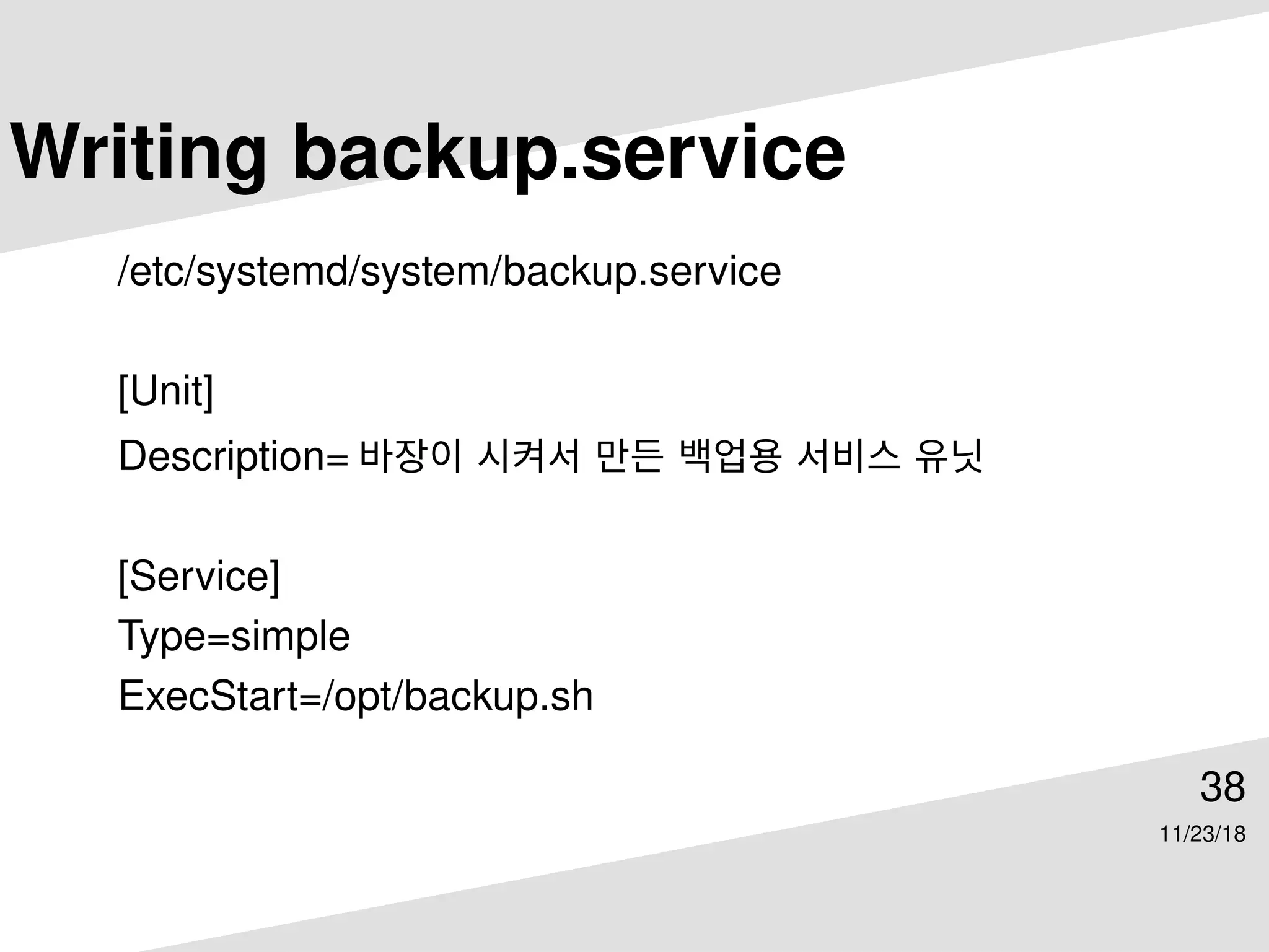 Systemd explained | PPT