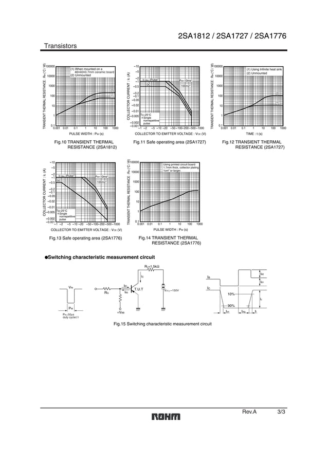 Original Transistor A1727 2SA1727 0.5A 400V SOT-252 New | PDF