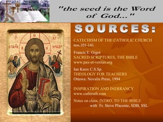 2 sacred scriptures | PPT