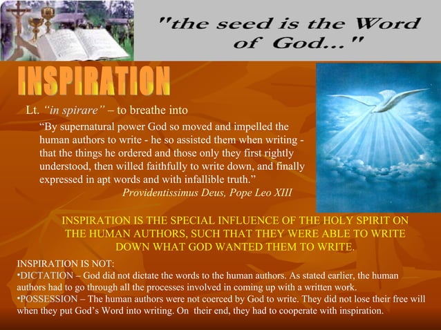 2 sacred scriptures | PPT | Christianity | Religion & Spirituality