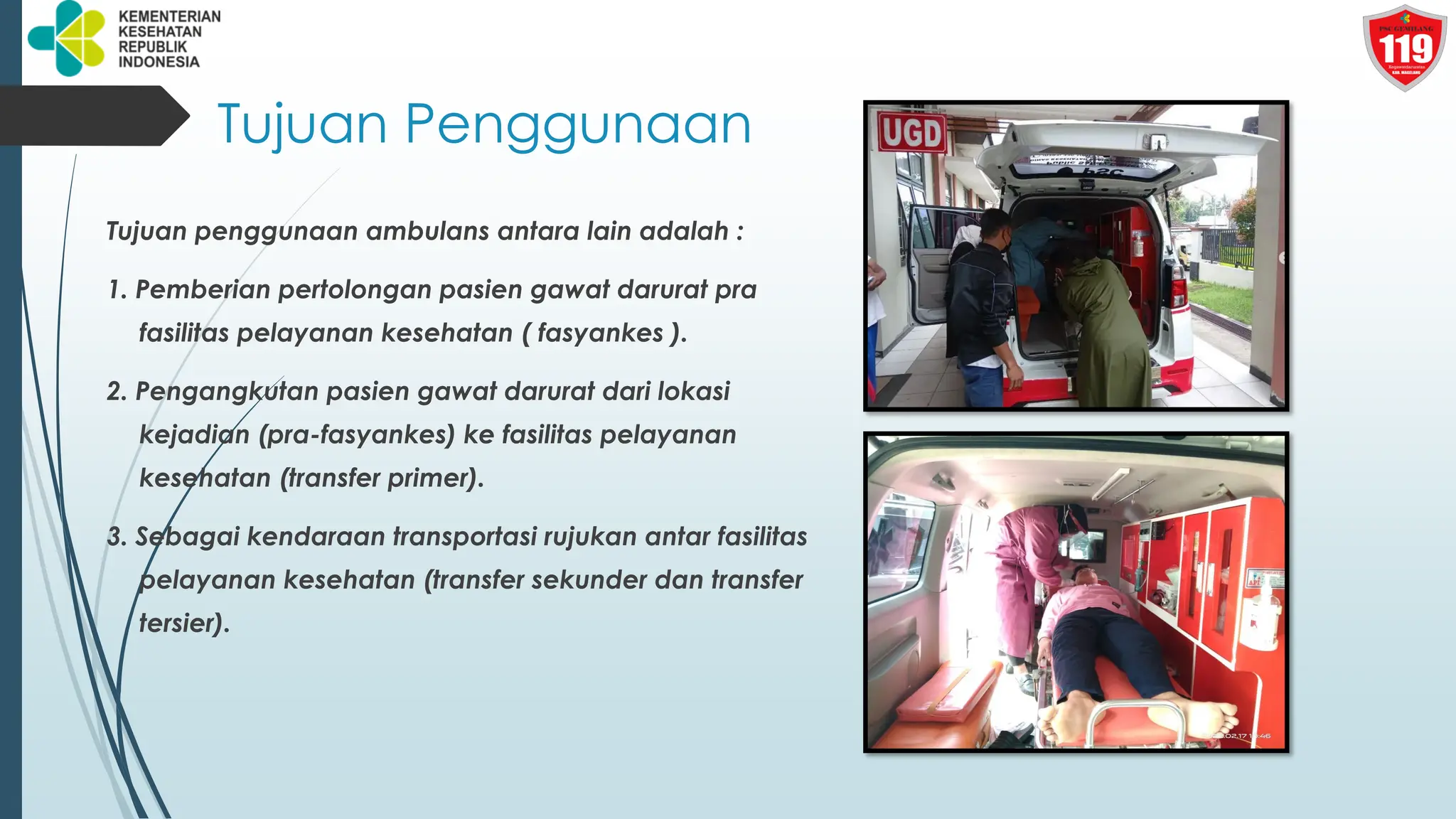 Pengenalan Ambulan Dan Safety Driving AMBULAN | PDF