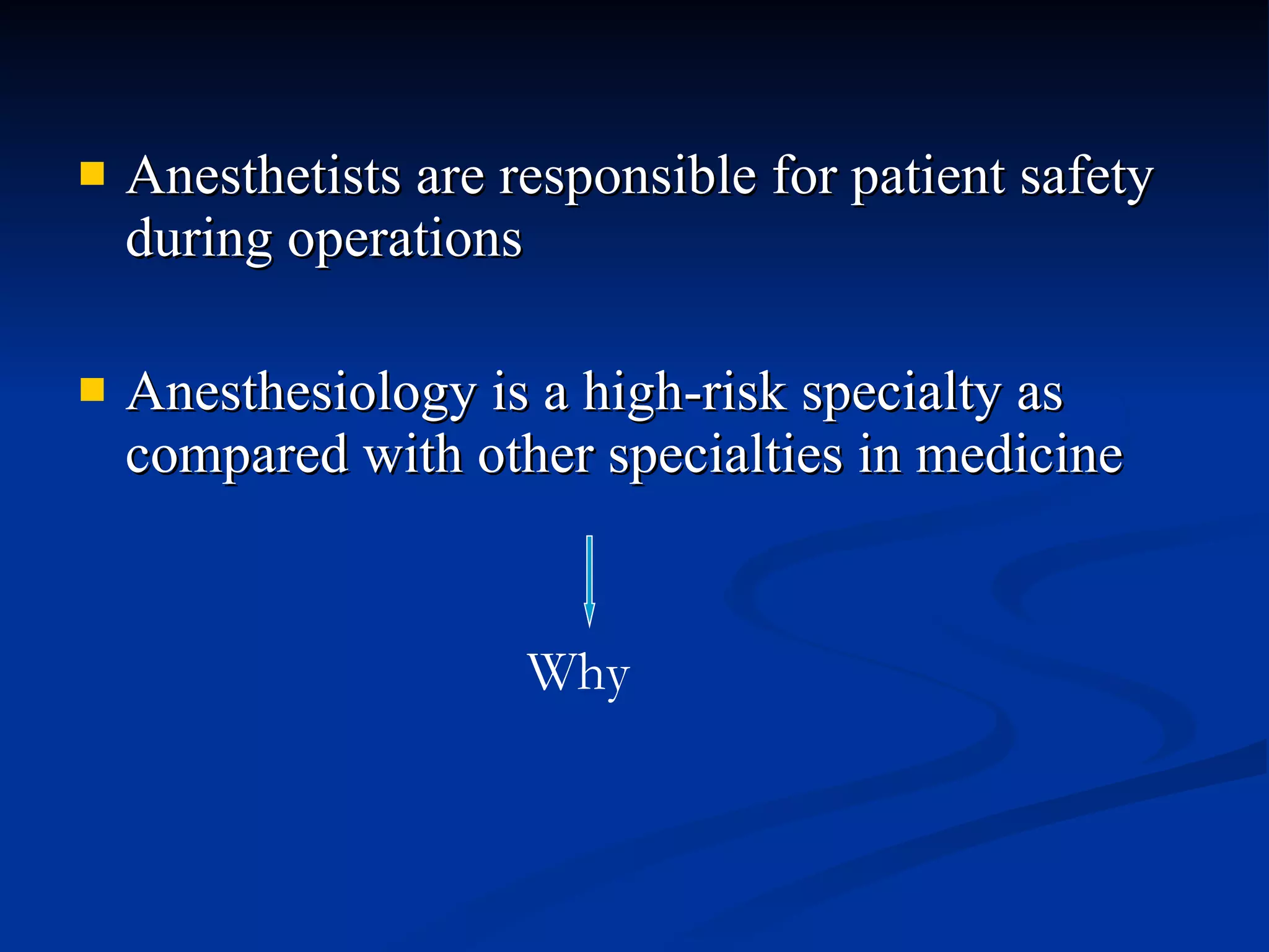 2 safety in anesthesia | PPT