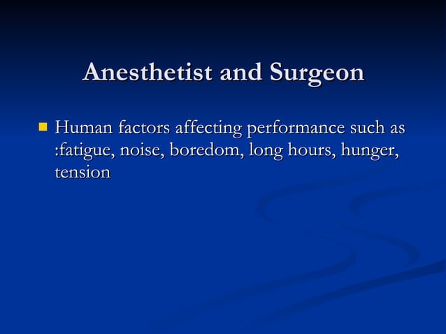 2 safety in anesthesia | PPT