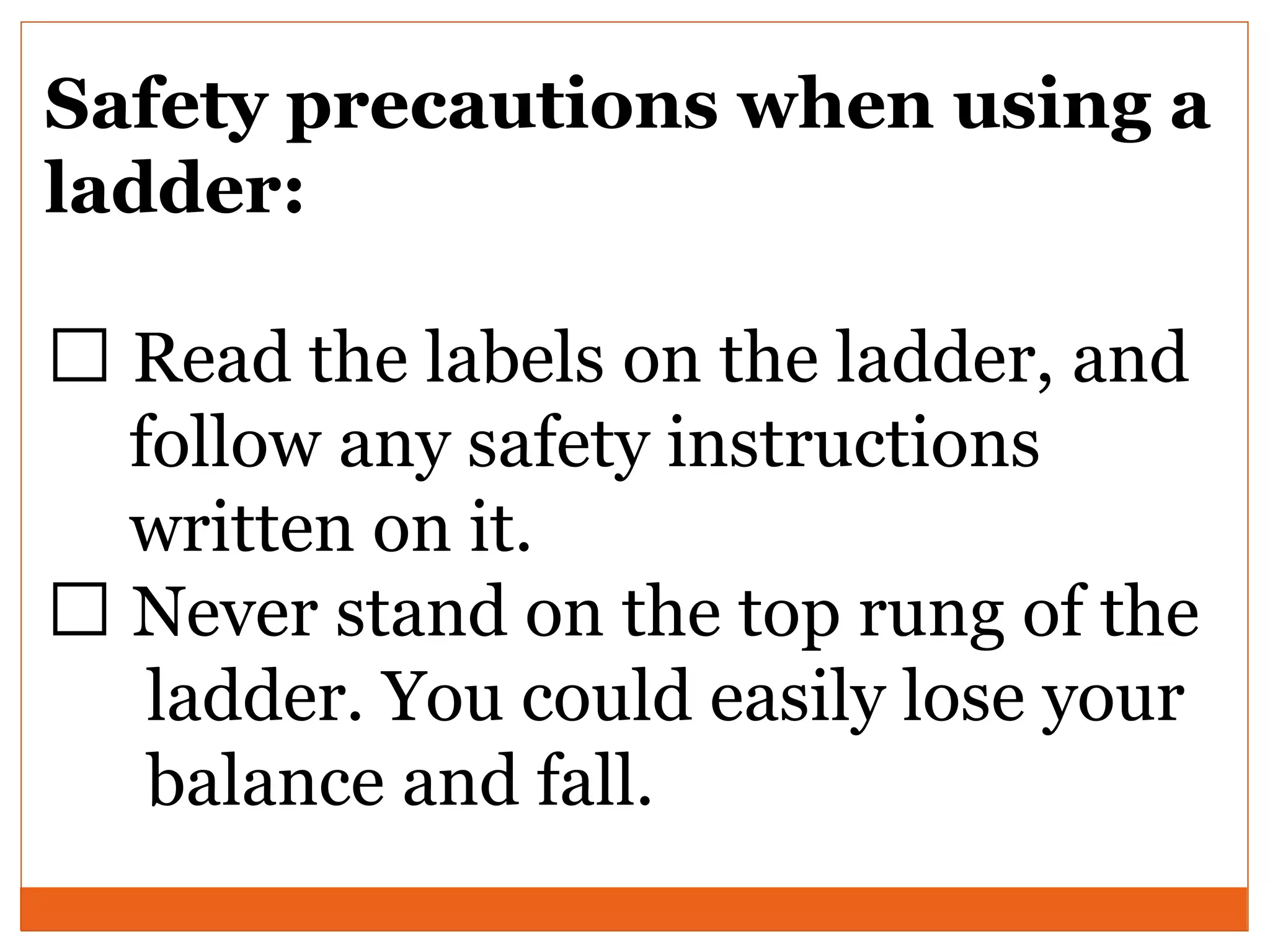 2 safety precautions | PPTX