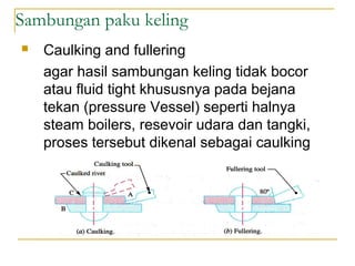 2 sambungan paku keling | PPT