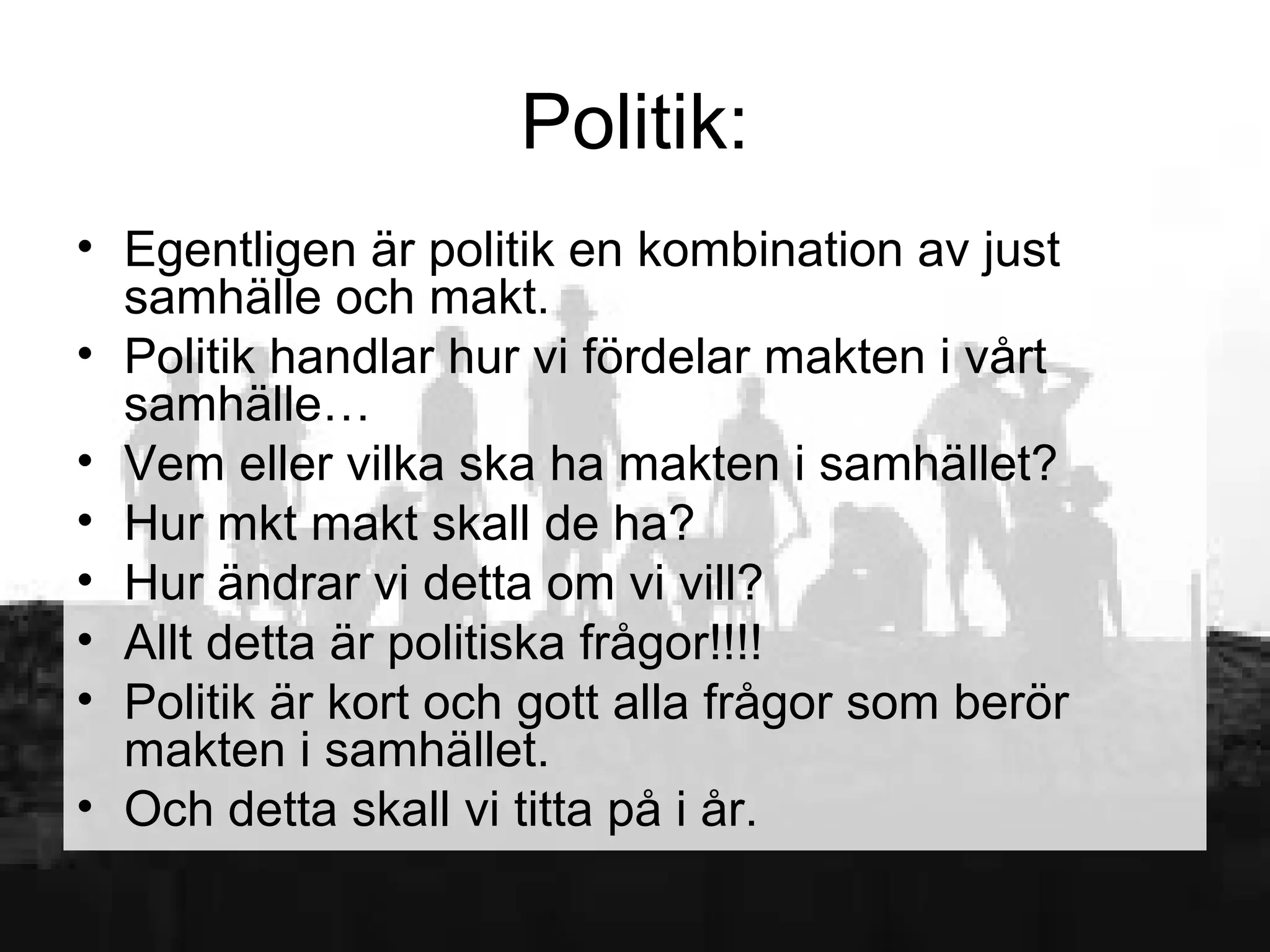 2 samhälle, makt och politik | PPT
