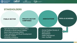 Public-Private Multistakeholder Platform for Last Mile Animal ...