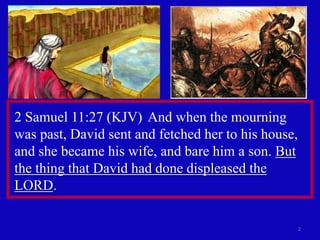 2 samuel 12a David Repents | PPT
