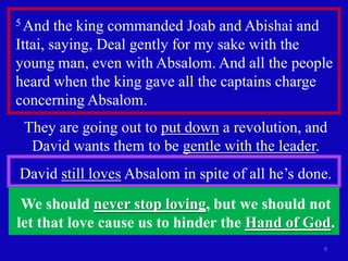 2 samuel 18a absalom killed | PPTX
