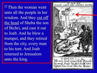 2 samuel 20b walk with the king | PPT