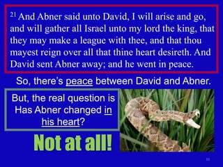 2 samuel 3b joab seeks vengeance | PPTX