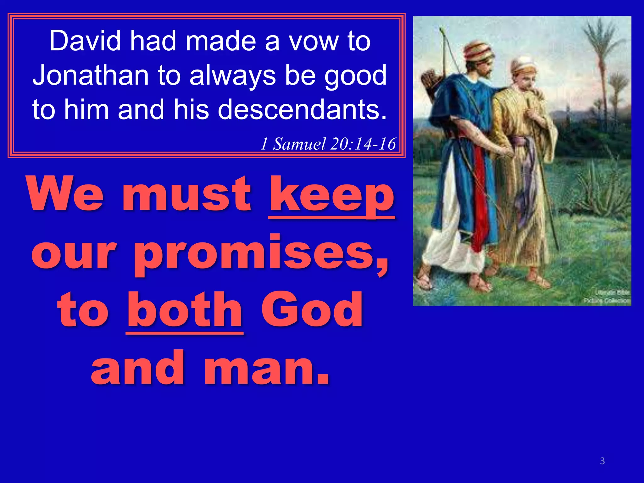 2 samuel 9a mephibosheth | PPTX