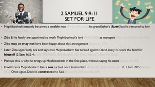 David's Lovingkindness | 2 Samuel Bible Study | PDF