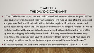 David's Lovingkindness | 2 Samuel Bible Study | PDF