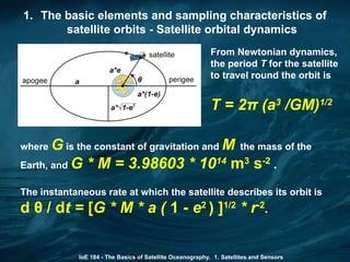 2ـ Satellites and Sensors remote senisng | PPT