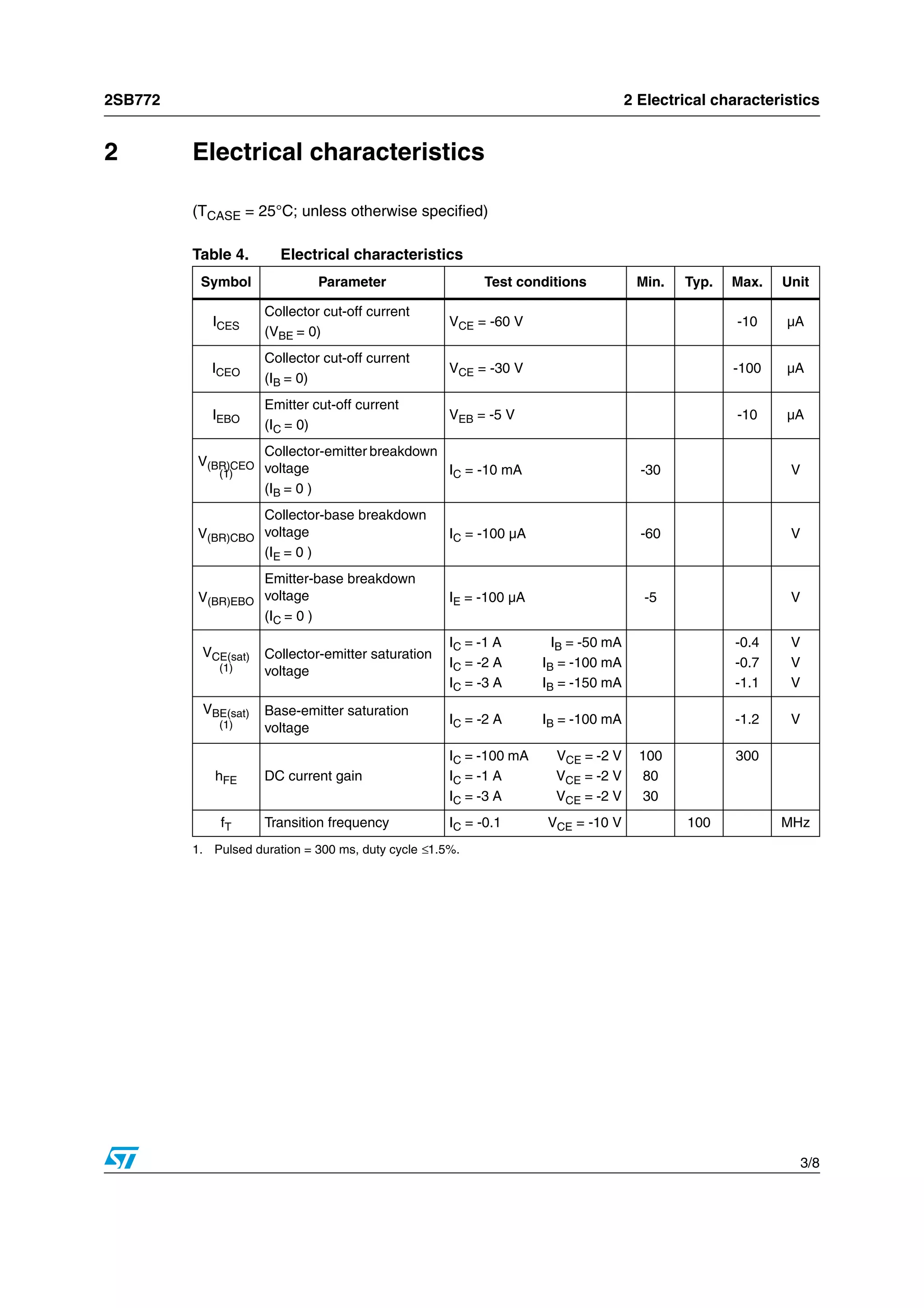 Original PNP Transistor 2SB772 B772 772 SOT-32 New | PDF
