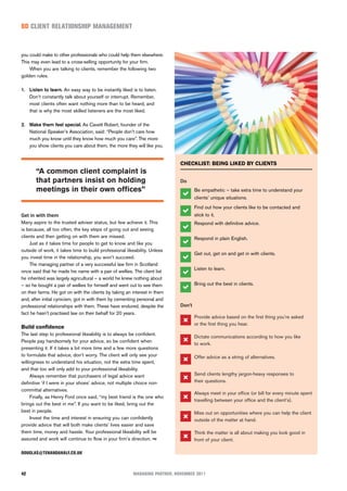 Professional likeability how to develop professional relationships | PDF