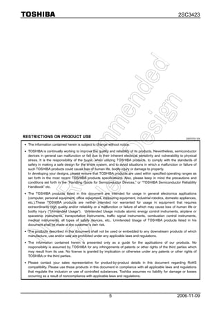 Original NPN Bipolar Transistor 2SC3423 C3423 3423 TO-126 New Toshiba | PDF