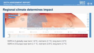 Importance of the WG1 climate information for WG2 assessment | PPT
