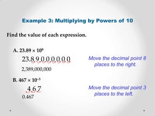 Scientific Notation | PPTX