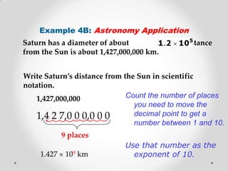 Scientific Notation | PPTX