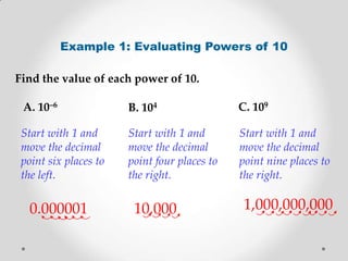 Scientific Notation | PPTX