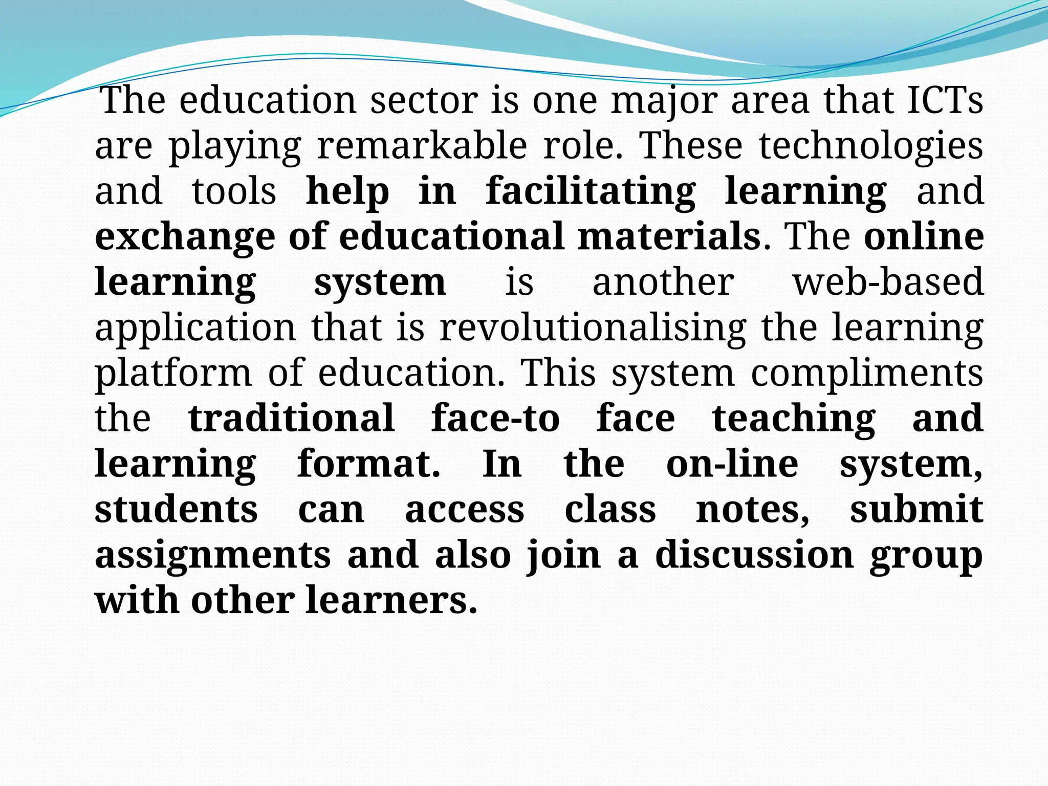 Presentation on SCOPE OF ICT IN EDUCATION.pptx