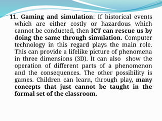 Presentation on SCOPE OF ICT IN EDUCATION.pptx