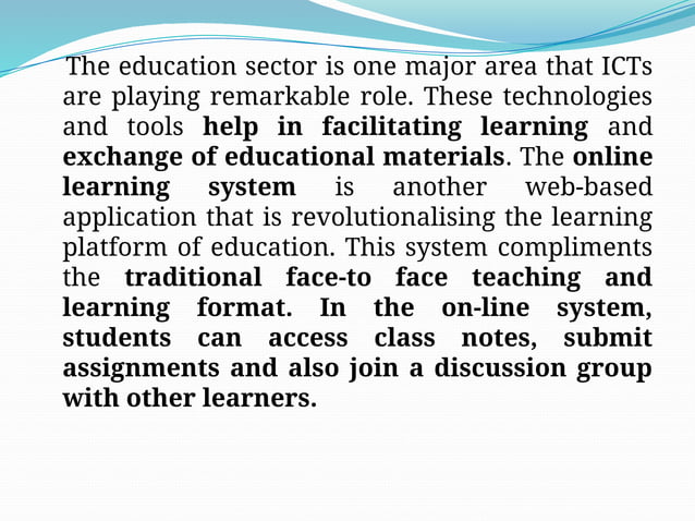 Presentation on SCOPE OF ICT IN EDUCATION.pptx