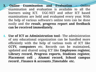 Presentation on SCOPE OF ICT IN EDUCATION.pptx