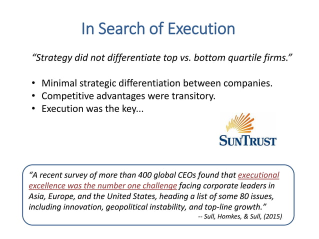 HWZ-Darden Konferenz: Strategy Execution | PPT