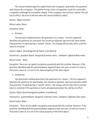 Speech Application Language Tags (SALT) | PDF