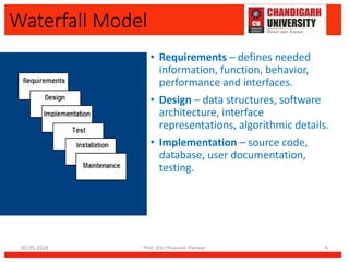 Software Development Life Cycle Models (SDLC) | PPT
