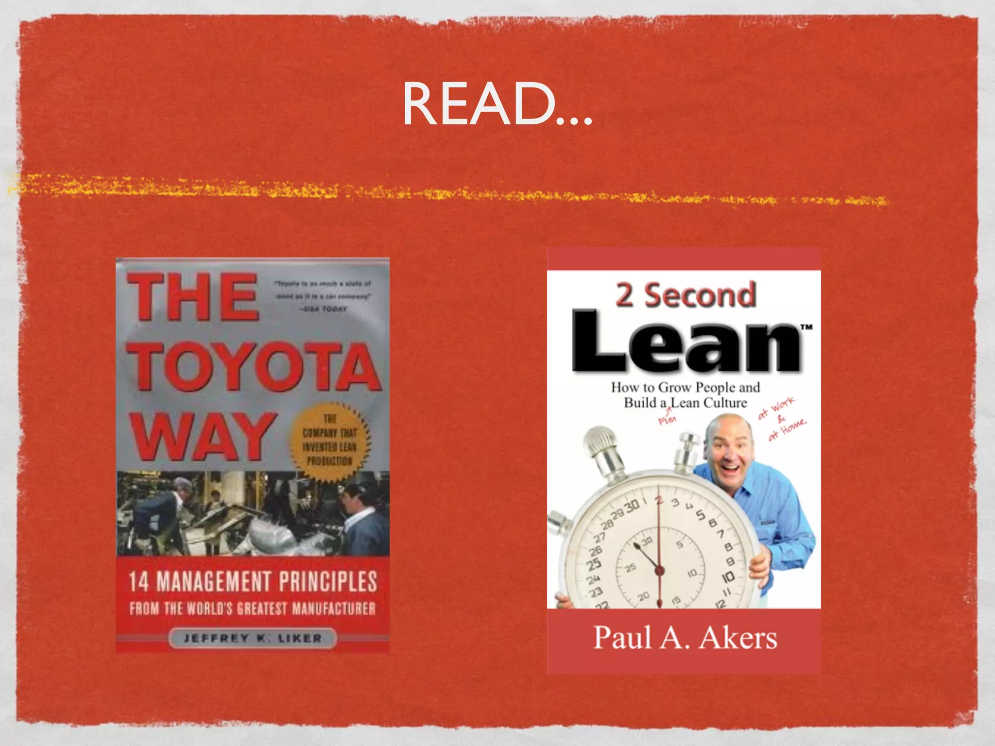 TAG Luncheon: Lean: FastCap Style | PPT