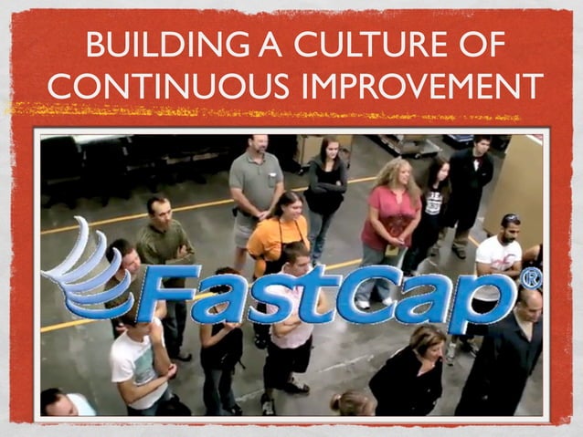 TAG Luncheon: Lean: FastCap Style | PPT