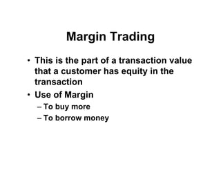 2 Security Market Session Ii & Iii | PPT