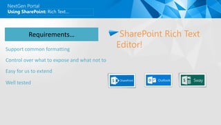 SharePoint 2016 - nextgenportal | PPT