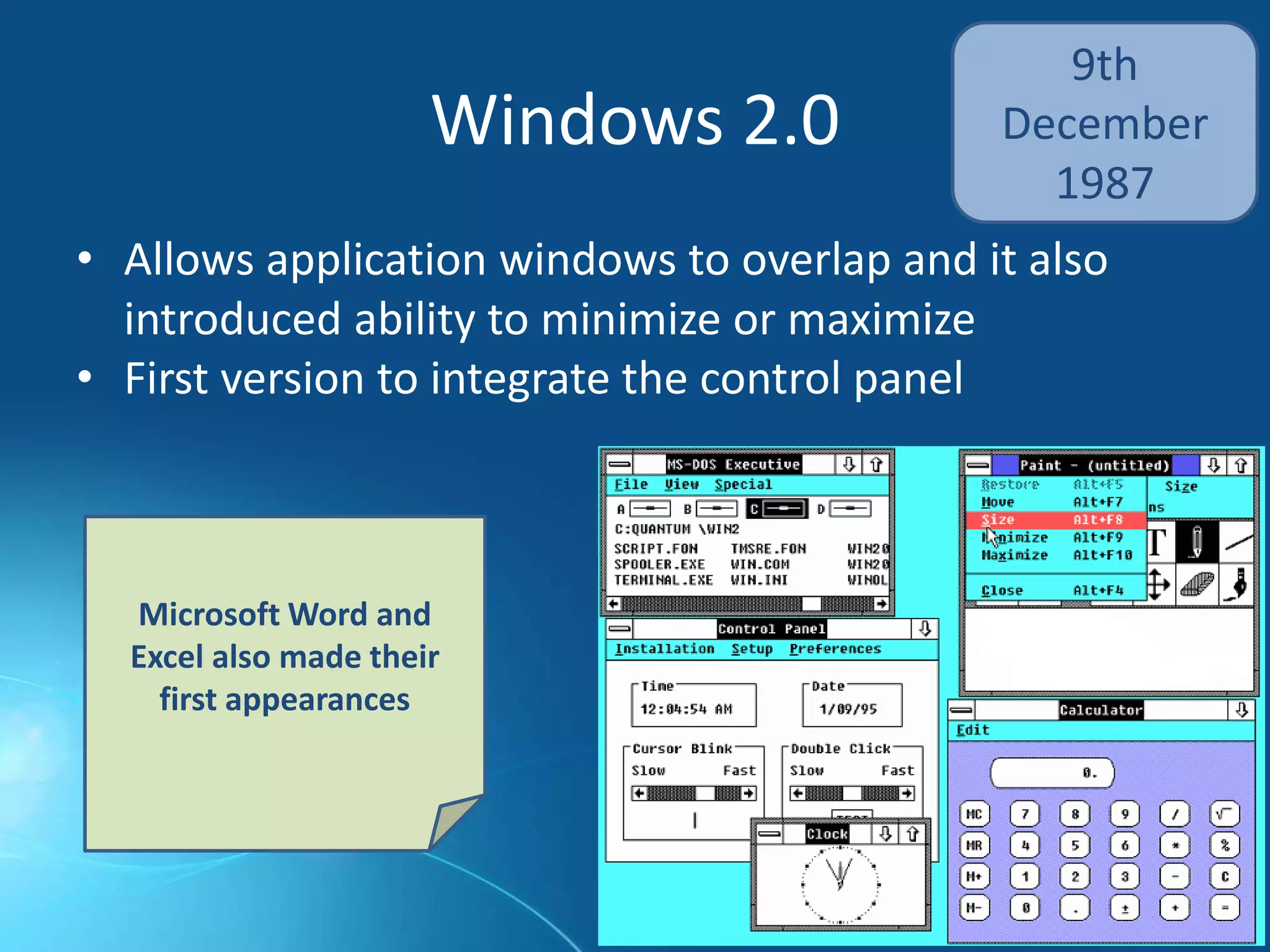 Evolution of Windows | PPTX