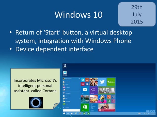 Evolution of Windows | PPTX