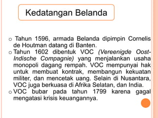 2 sejarah perekonomian indonesia | PPT