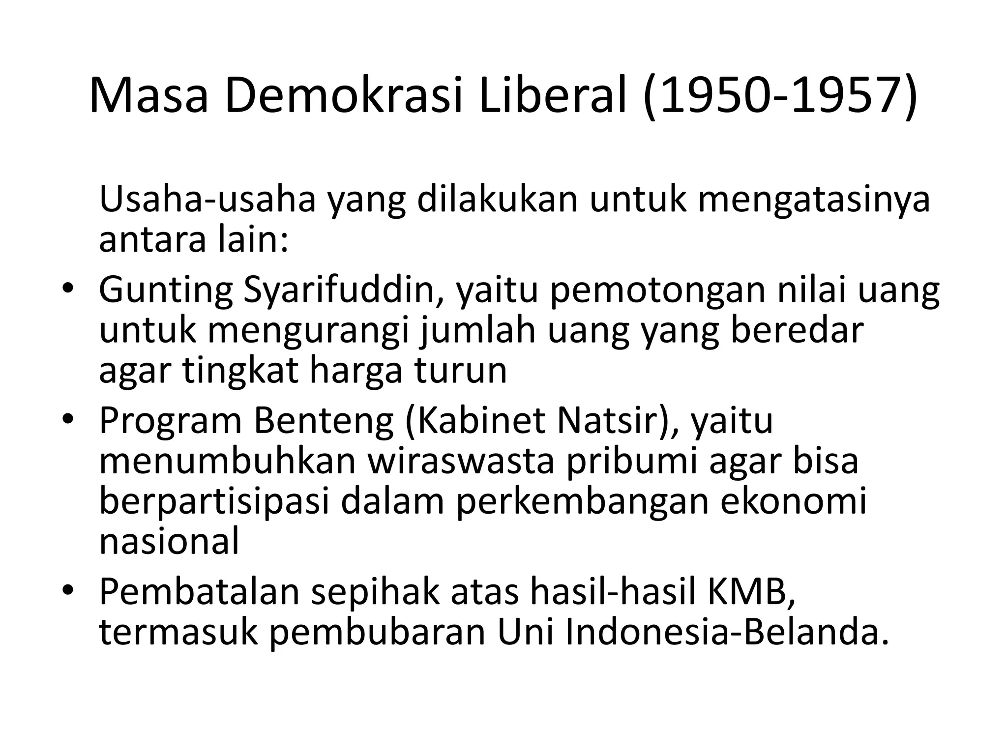 (2)sejarah perekonomian indonesia | PPTX
