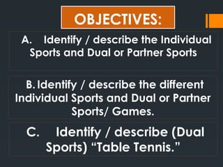 2SEM. PE 11 Individual Dual Sports CSHS Lecture.pptx
