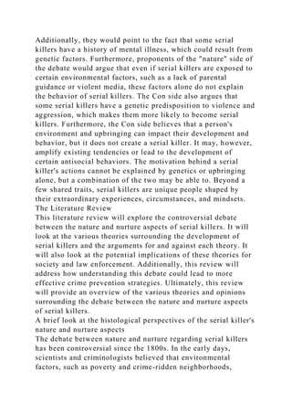 2Serial Killer Nature vs. NurtureStudents Name.docx