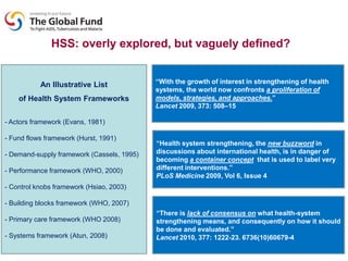 What is Different in Different Approaches to Health Systems ...
