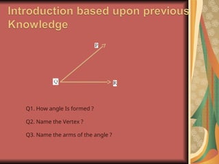 2 Shapes and Angles 2 for students see and learn | PPT