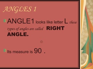 2 Shapes and Angles 2 for students see and learn | PPT