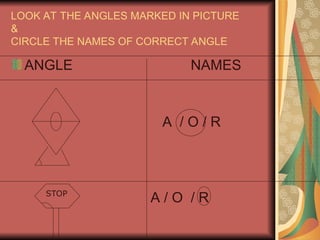 2 Shapes and Angles 2 for students see and learn | PPT